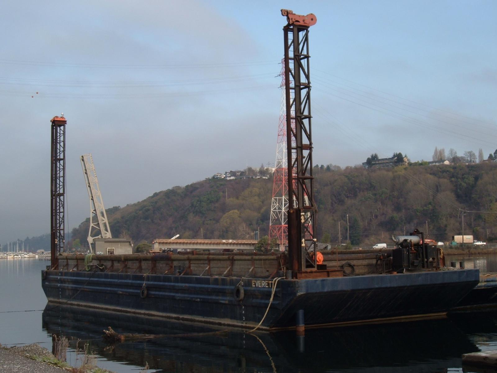 Everett Flat-Deck Barge | American Construction