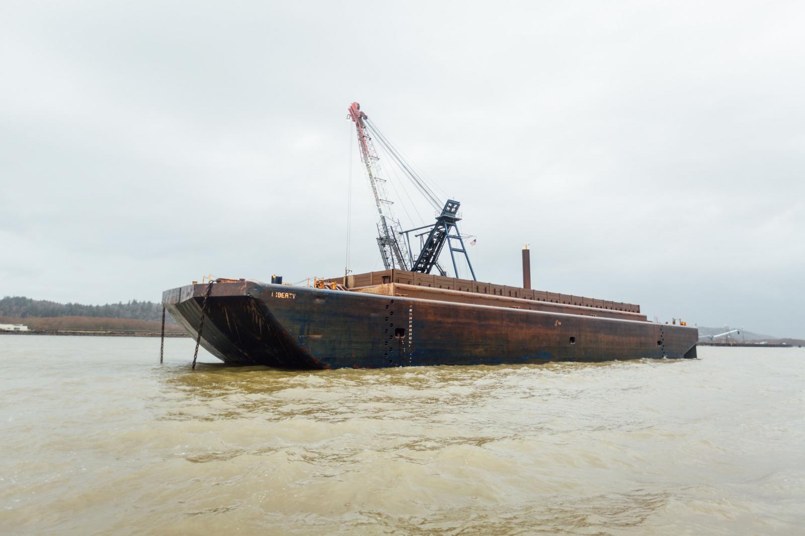 Dump Barge Liberty | American Construction Company